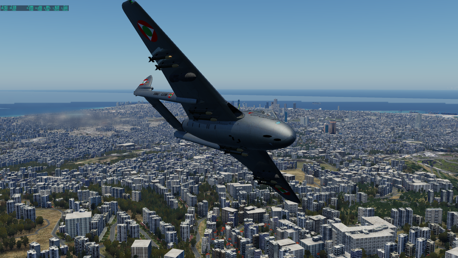 Lebanese livery for DH Vampire - Aircraft Skins - Liveries - X-Plane ...