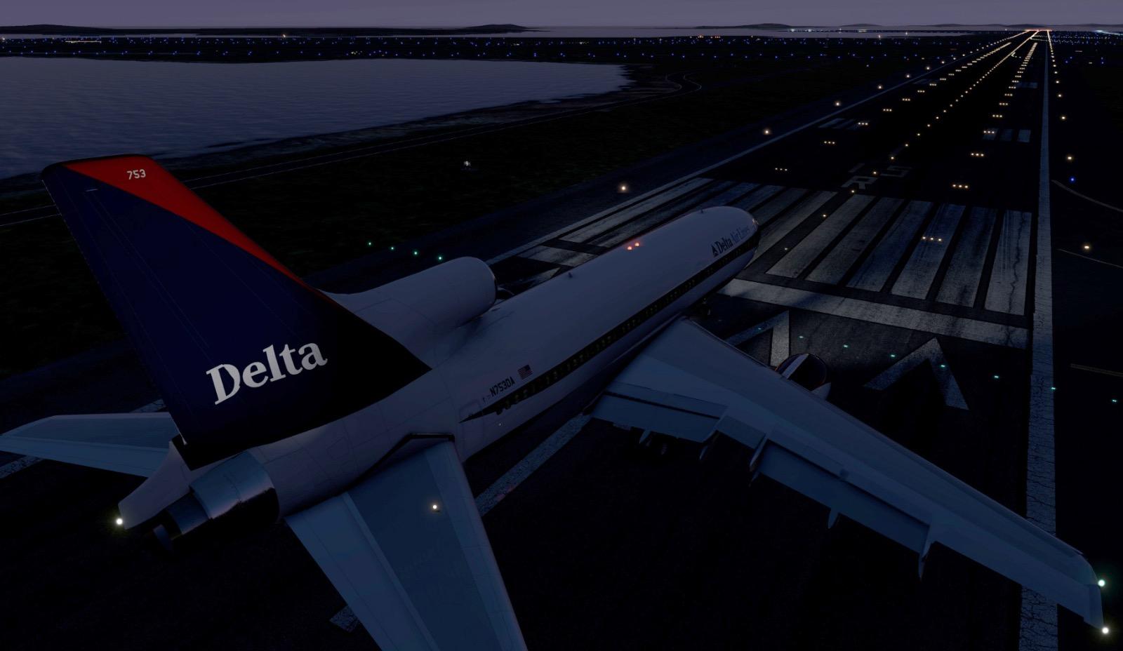 Delta Air Lines (Ron Allen, 4K) - Wilson L-1011-500 - Aircraft Skins ...