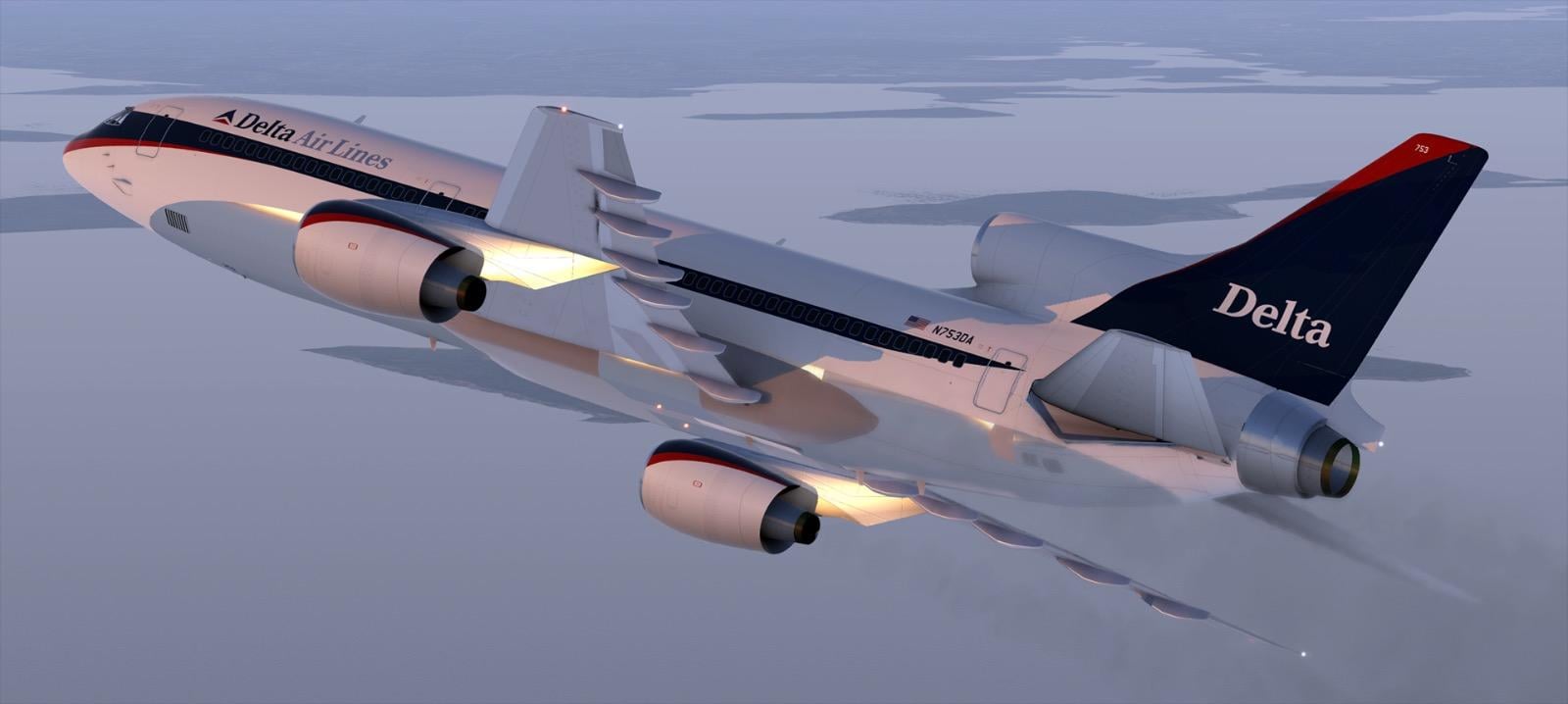 Delta Air Lines (Ron Allen, 4K) - Wilson L-1011-500 - Aircraft Skins ...