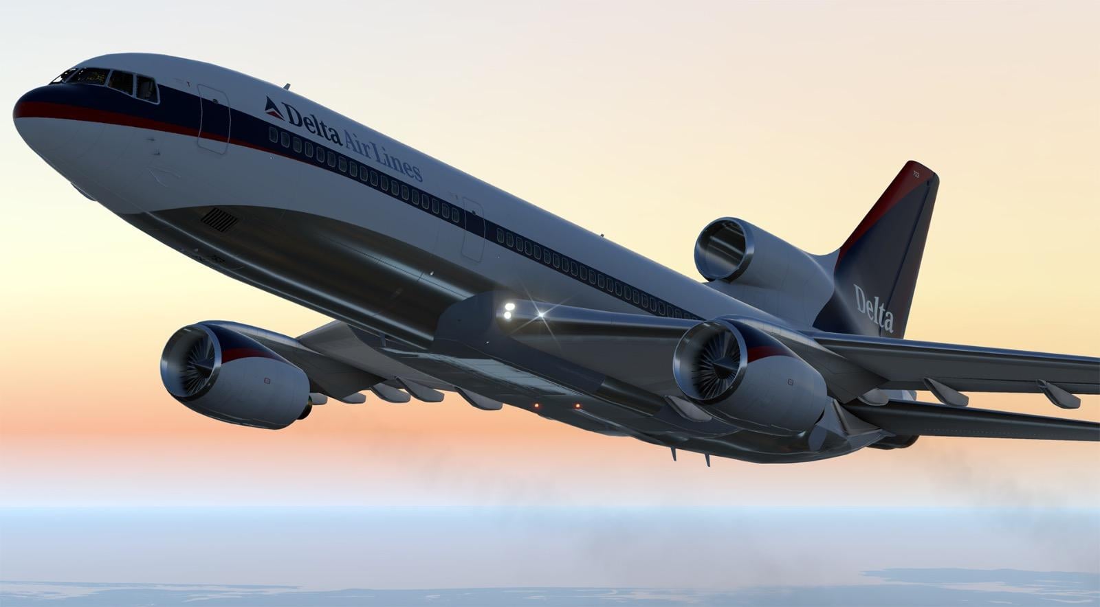 Delta Air Lines (Ron Allen, 4K) - Wilson L-1011-500 - Aircraft Skins ...