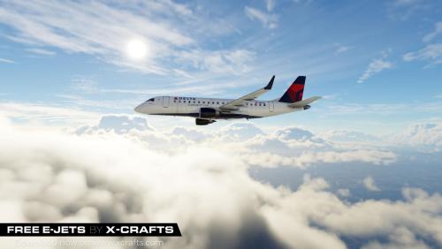Free E-Jets by X-Crafts | Embraer E175 & E195 for XP12 - Airliners XP12 ...