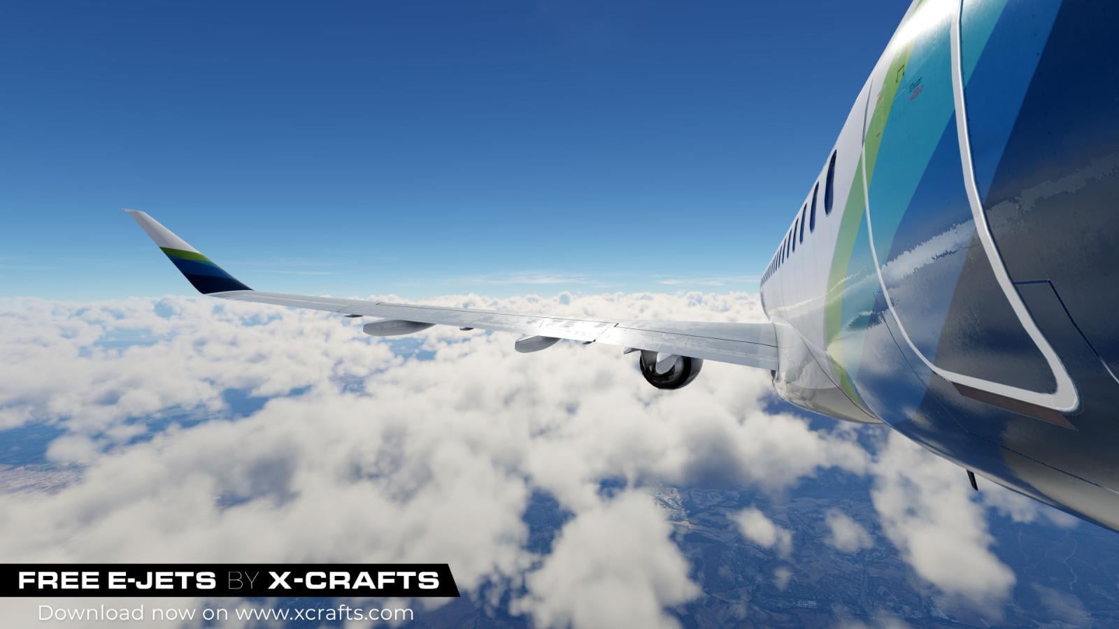 Free E-Jets by X-Crafts | Embraer E175 & E195 for XP12 - Airliners XP12 ...