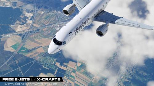Free E-Jets by X-Crafts | Embraer E175 & E195 for XP12 - Airliners XP12 ...