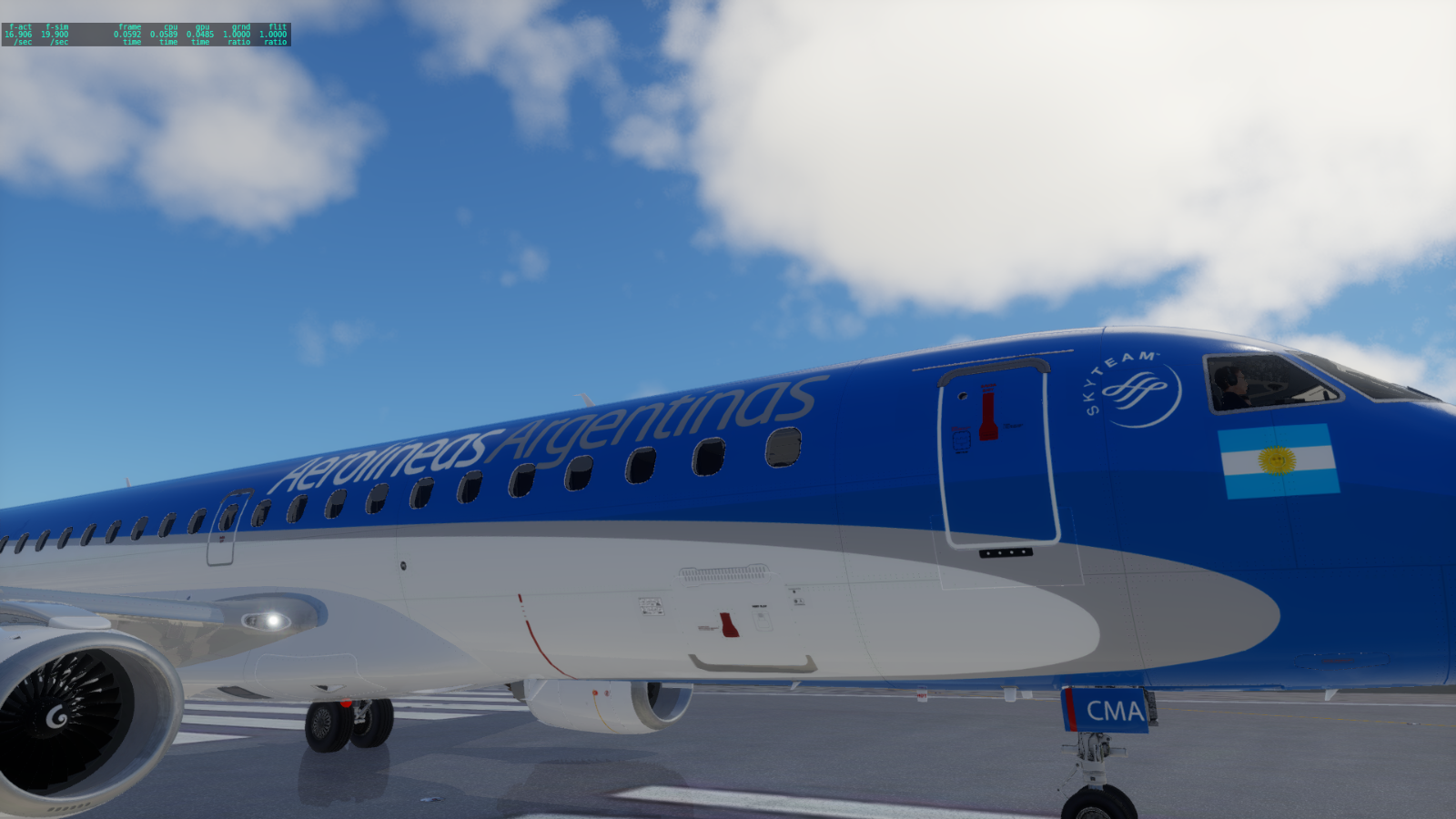 FPS EMBRAER 190 - Aerolineas Argentinas - FPS Ejets - X-Plane.Org Forum