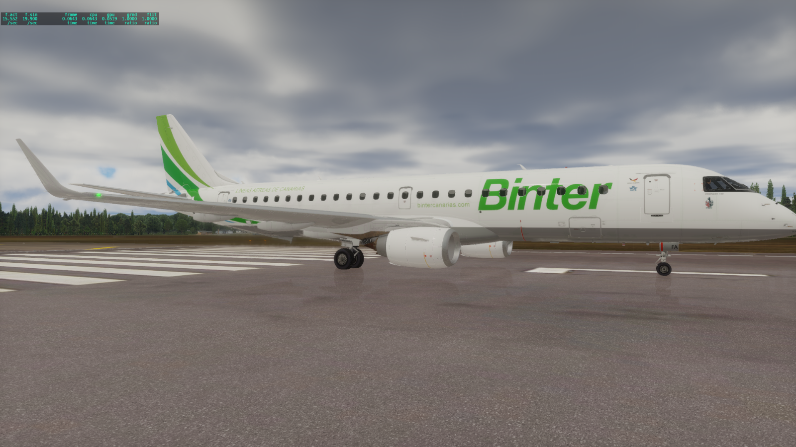 FPS EMBRAER 190 - Binter Canarias - FPS Ejets - X-Plane.Org Forum