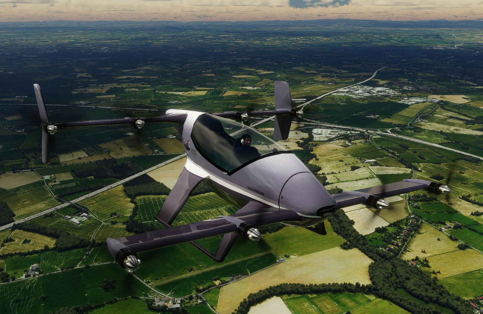 Fictitious livery for the Airbus-Vahana eVtol by jpb63 - Aircraft Skins ...