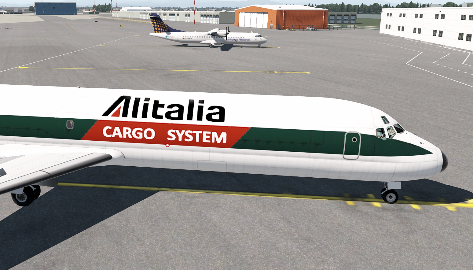 Alitalia cargo system for roger2009 DC9 - Aircraft Skins - Liveries - X ...