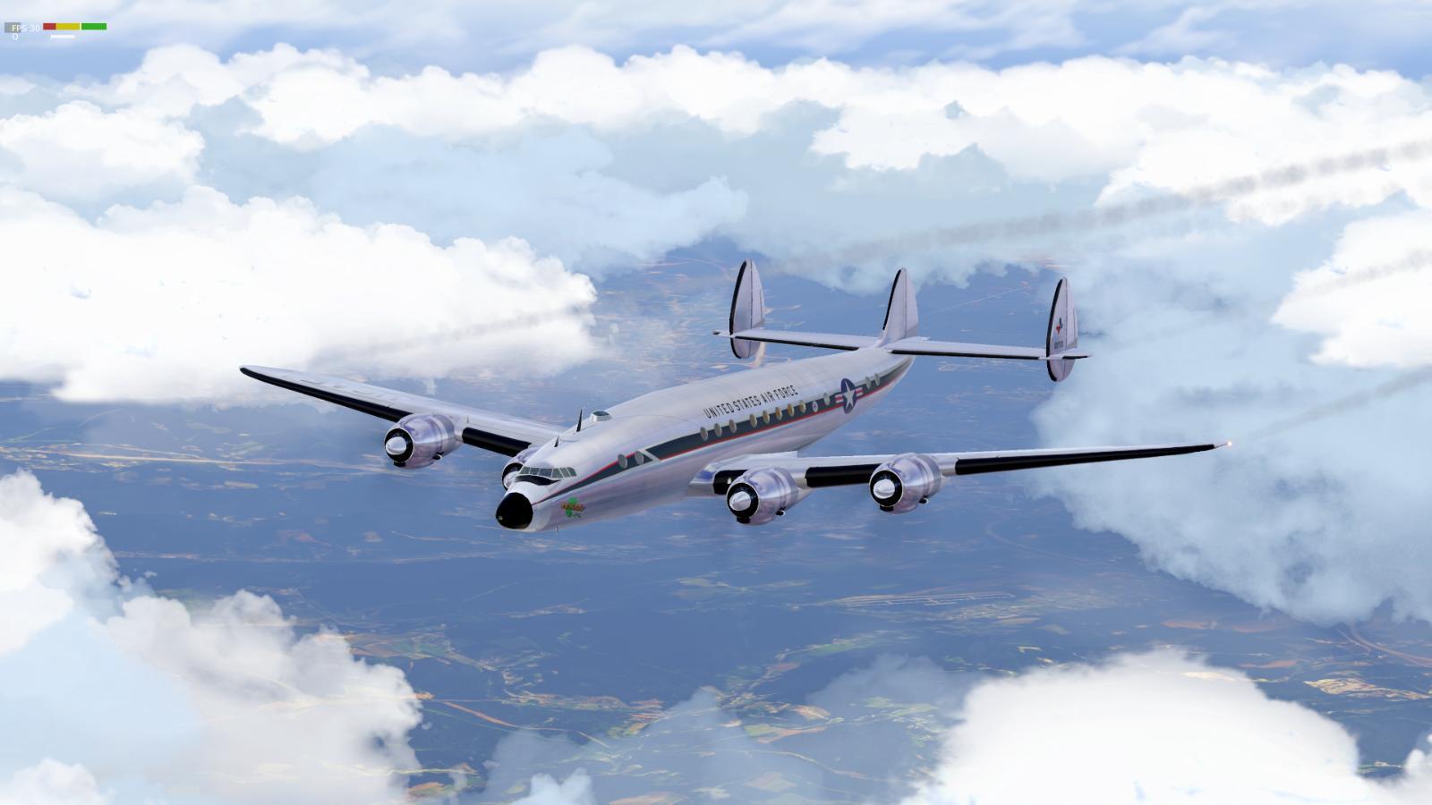 Lockheed C-121A ( L749) Constellation - Airliners - X-Plane.Org Forum