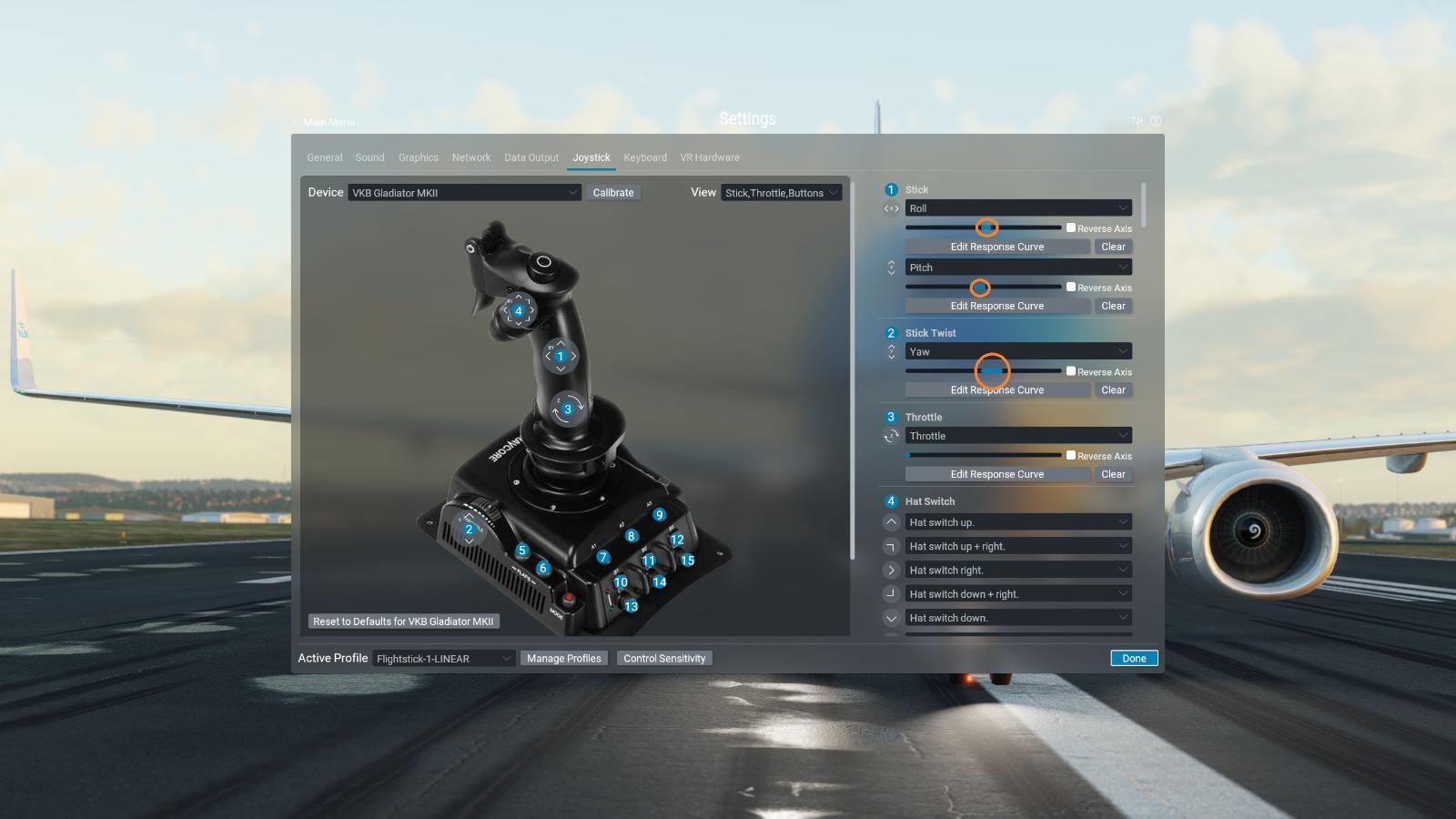 Flightstick calibration - XP11 Technical Support - Cubby's Corner - X ...