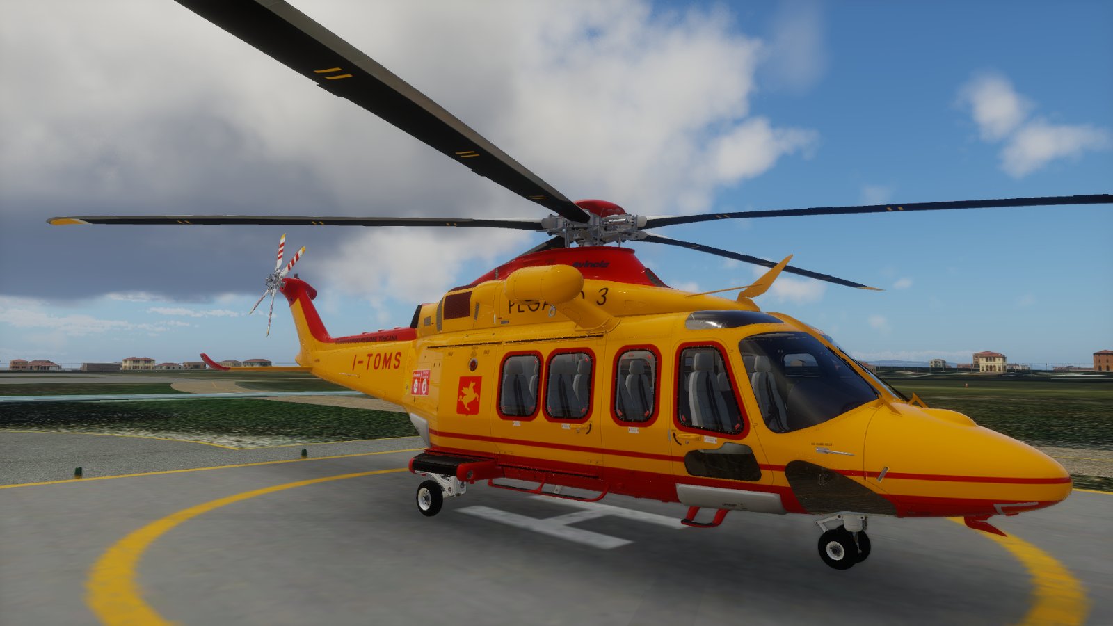 PEGASO livery pack I-TOMS / I-ROAV X-Rotors AW139 V5+ - Aircraft Skins ...