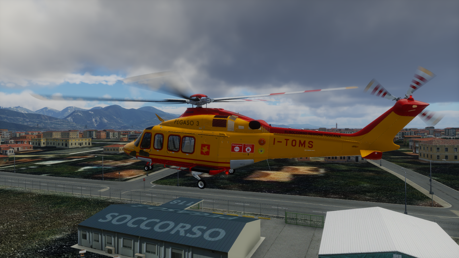 PEGASO livery pack I-TOMS / I-ROAV X-Rotors AW139 V5+ - Aircraft Skins ...