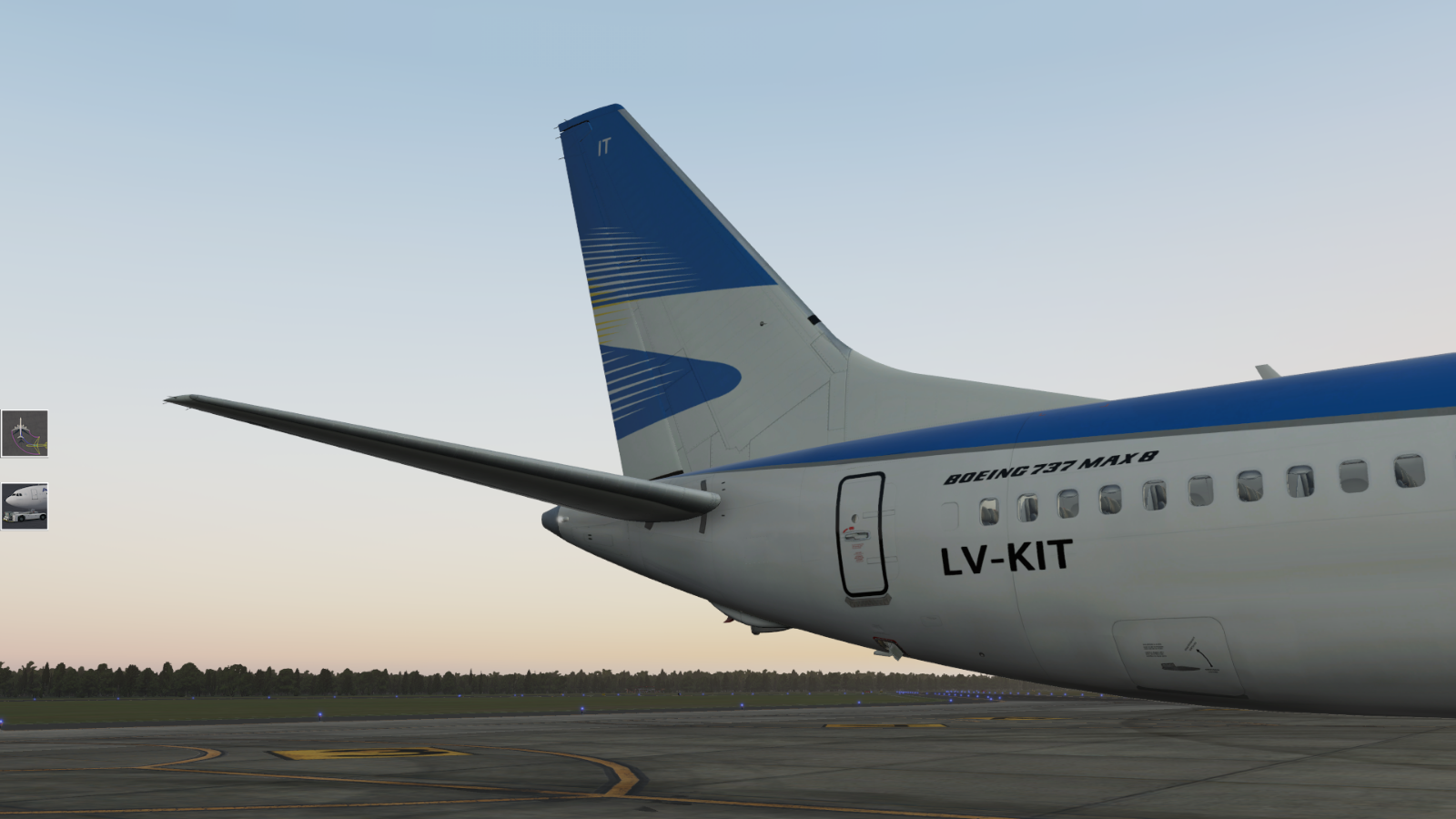 Aerolineas Argentinas 737 max 8 LV-KIT - Aircraft Skins - Liveries - X ...