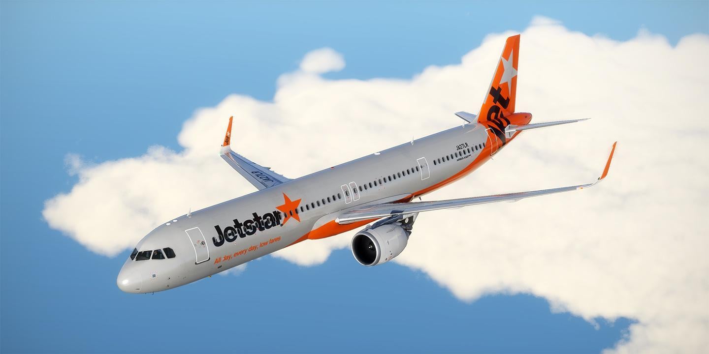 Toliss A321neo Jetstar Japan - UHD 8K and 4K - Toliss A321 - X-Plane ...