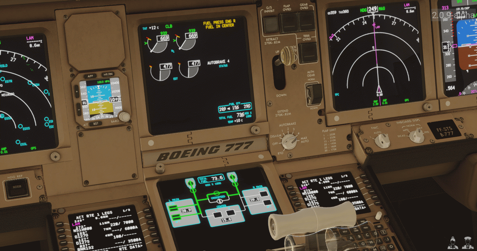 [fixed] During crossfeed wrong eicas message - FIXED and Released - X ...