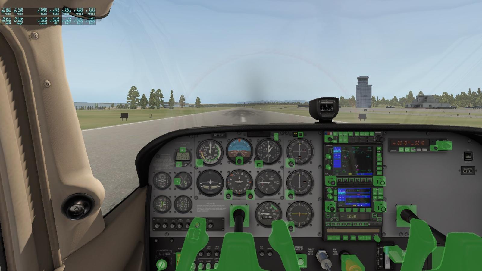Cockpit graphics went green! - XP11 Technical Support - Cubby's Corner ...