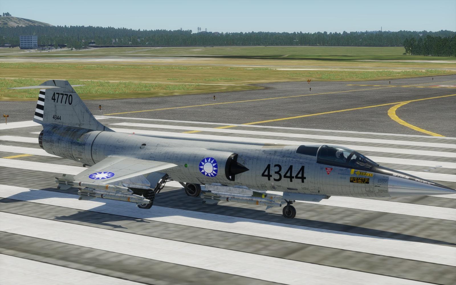 FXP F-104 Republic of China Air Force V 0.9.1 - Aircraft Skins ...