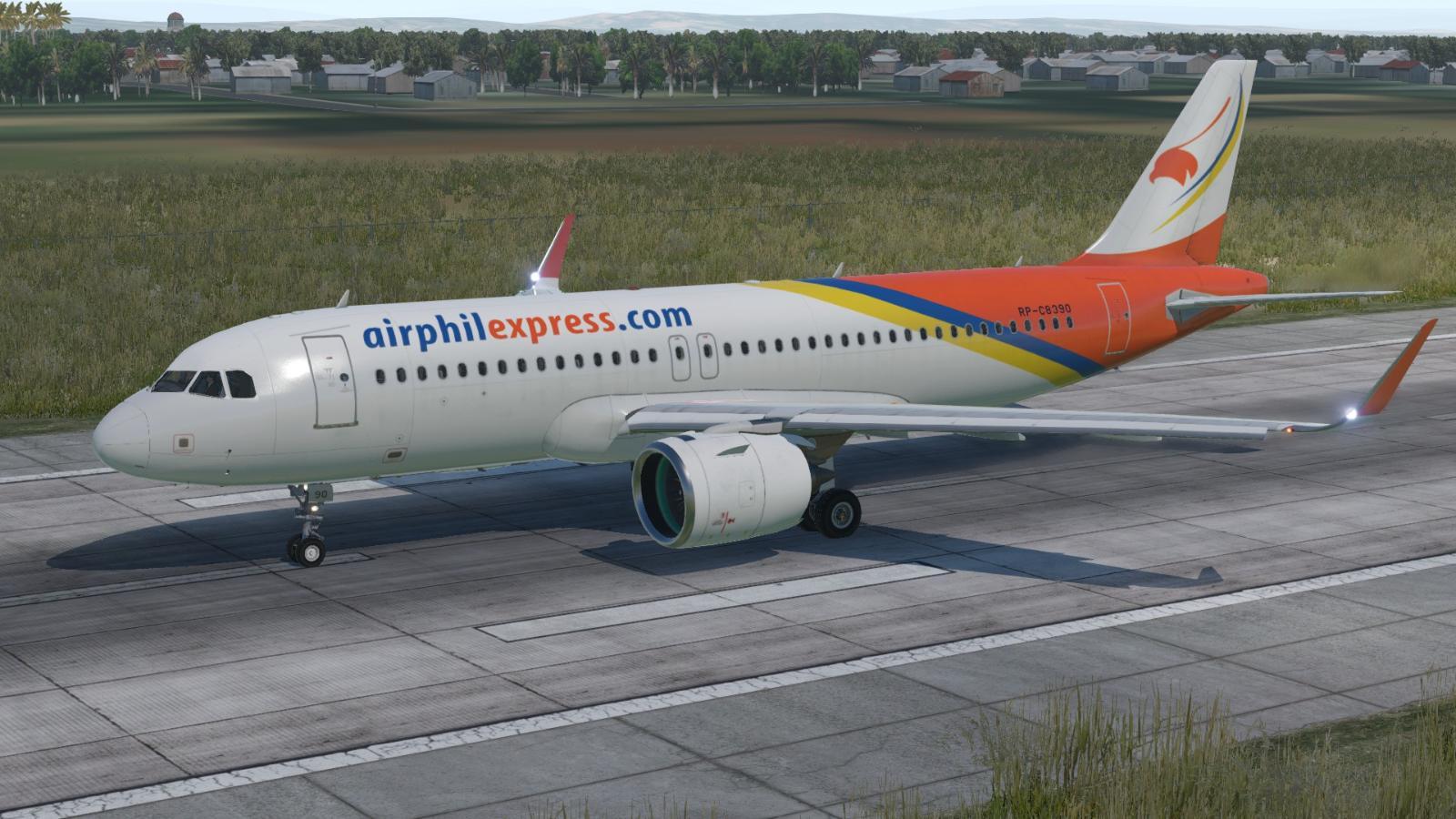 Airphil Express livery for Toliss Airbus A320neo - Toliss A320 - X ...