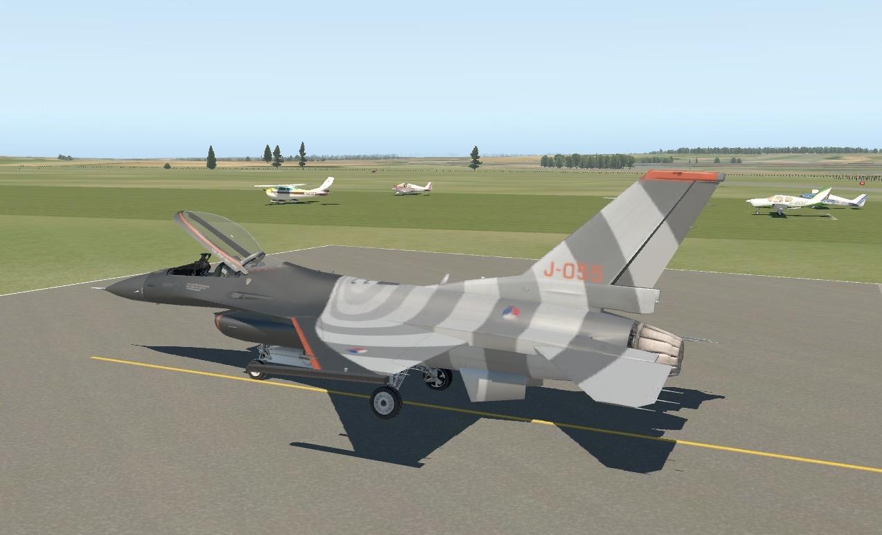 2008 RNLAF F-16 Display Team Livery - Aircraft Skins - Liveries - X ...
