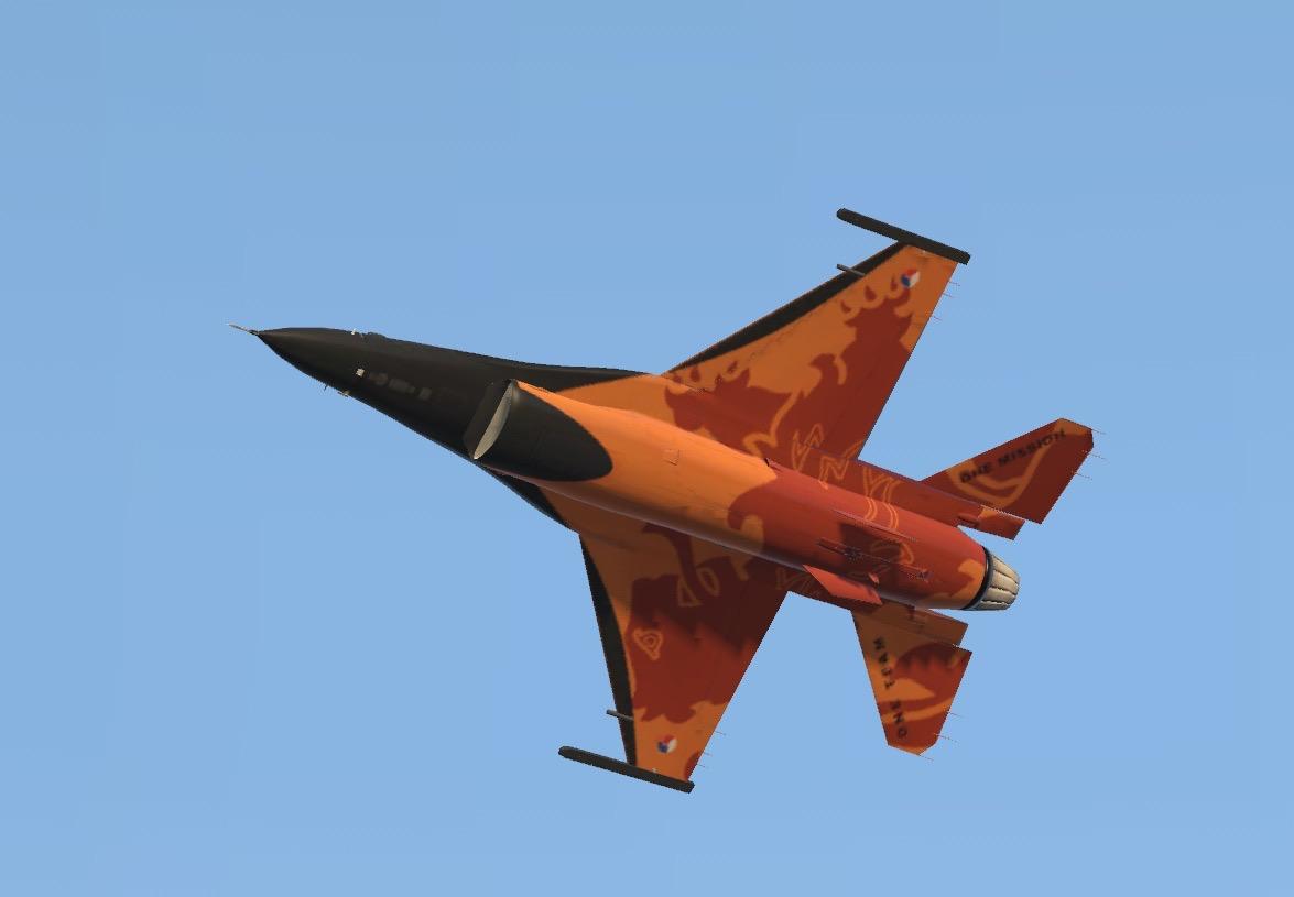 RNLAF F-16 Display Team livery - Aircraft Skins - Liveries - X-Plane ...