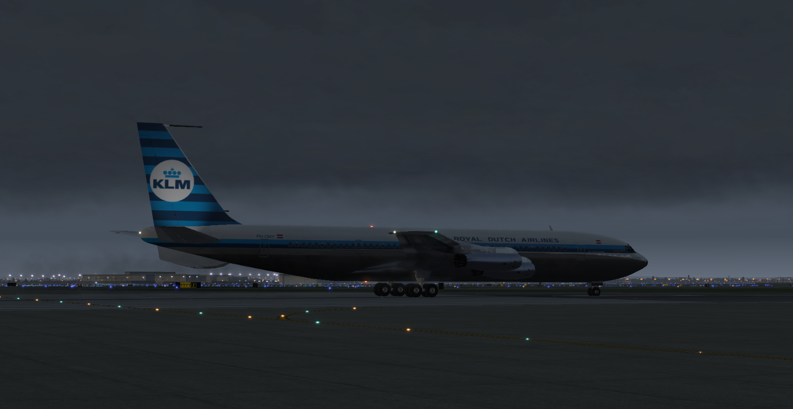 Boeing 707-420 KLM '60s (PH-ONY) fictional Livery - Aircraft Skins ...