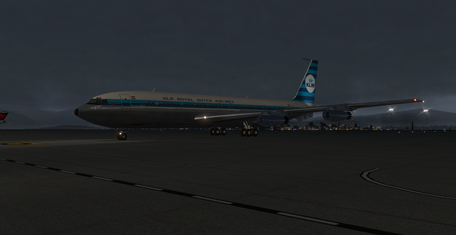 Boeing 707-420 KLM '60s (PH-ONY) fictional Livery - Aircraft Skins ...