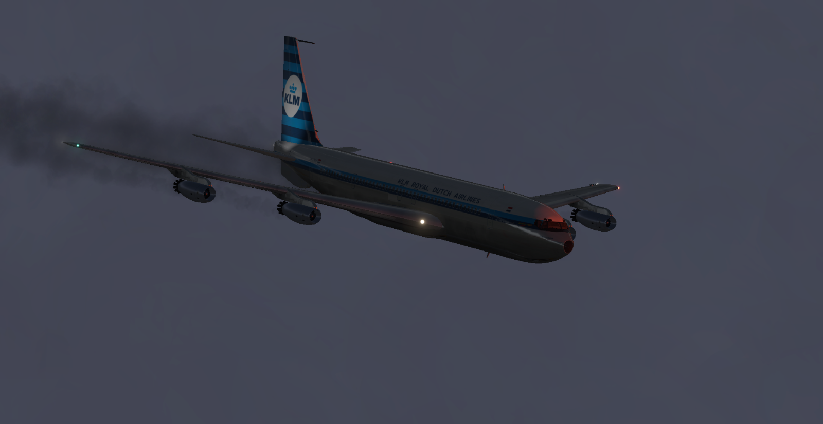 Boeing 707-420 KLM '60s (PH-ONY) fictional Livery - Aircraft Skins ...