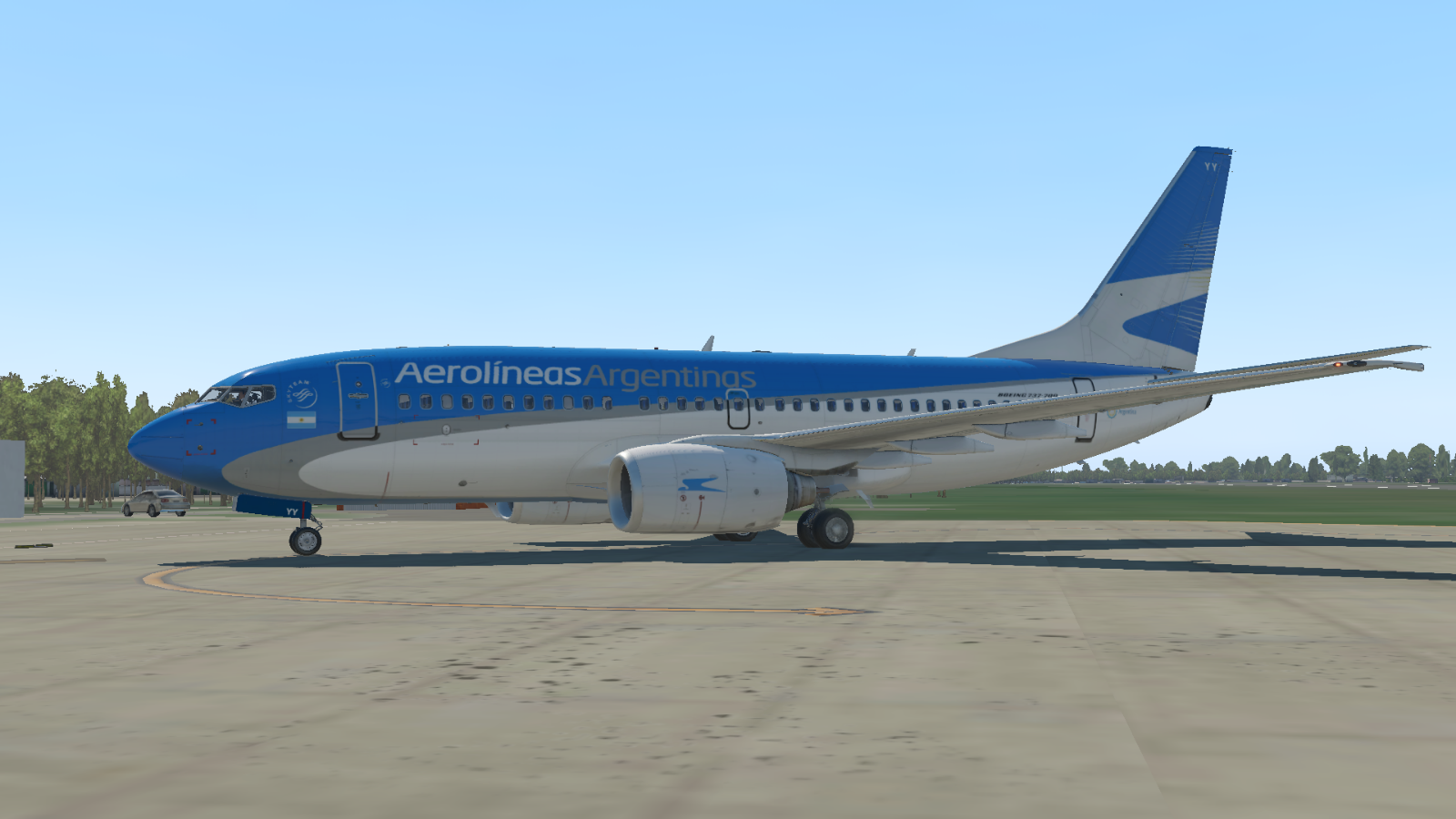 Aerolineas Argentinas Boeing B737-700NG - Aircraft Skins - Liveries - X ...