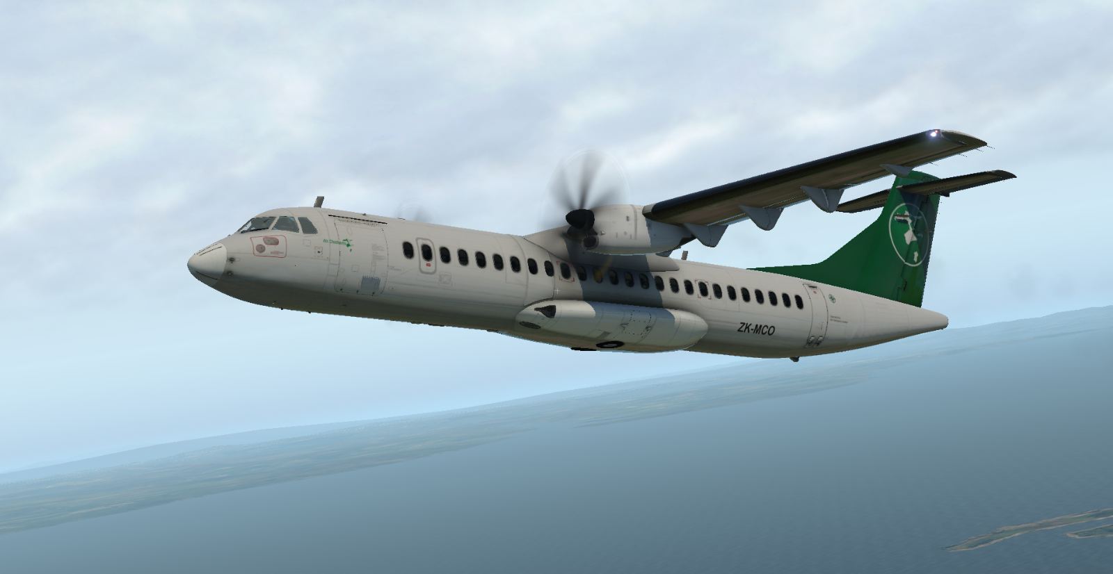 Air Chathams ATR 72-500 Livery - Aircraft Skins - Liveries - X-Plane ...