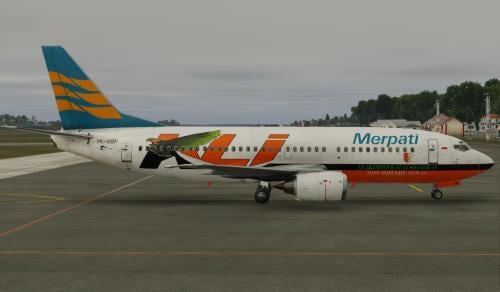 Merpati (KLI c/s) PK-MBP Pack for IXEG 737 Classic - Aircraft Skins ...