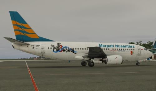 Merpati (Bugodi c/s) PK-MDF for IXEG 737 Classic - Aircraft Skins ...