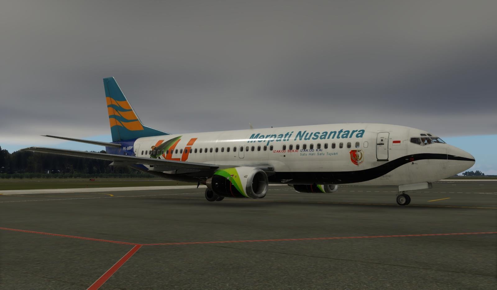 Merpati (KLI c/s) PK-MBP Pack for IXEG 737 Classic - Aircraft Skins ...