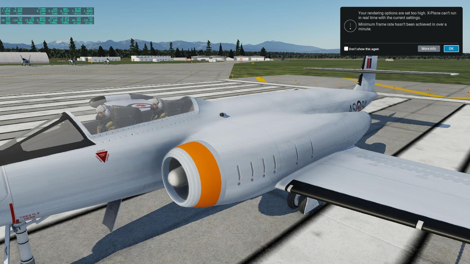 Herbapotamus's Avro CF-100 Canuck - New Livery and .acf - Aircraft ...