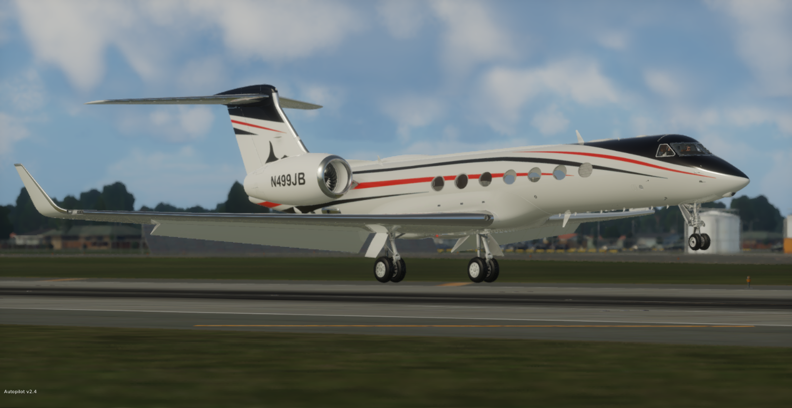 N499JB - AKD Gulfstream 550 - Aircraft Skins - Liveries - X-Plane.Org Forum