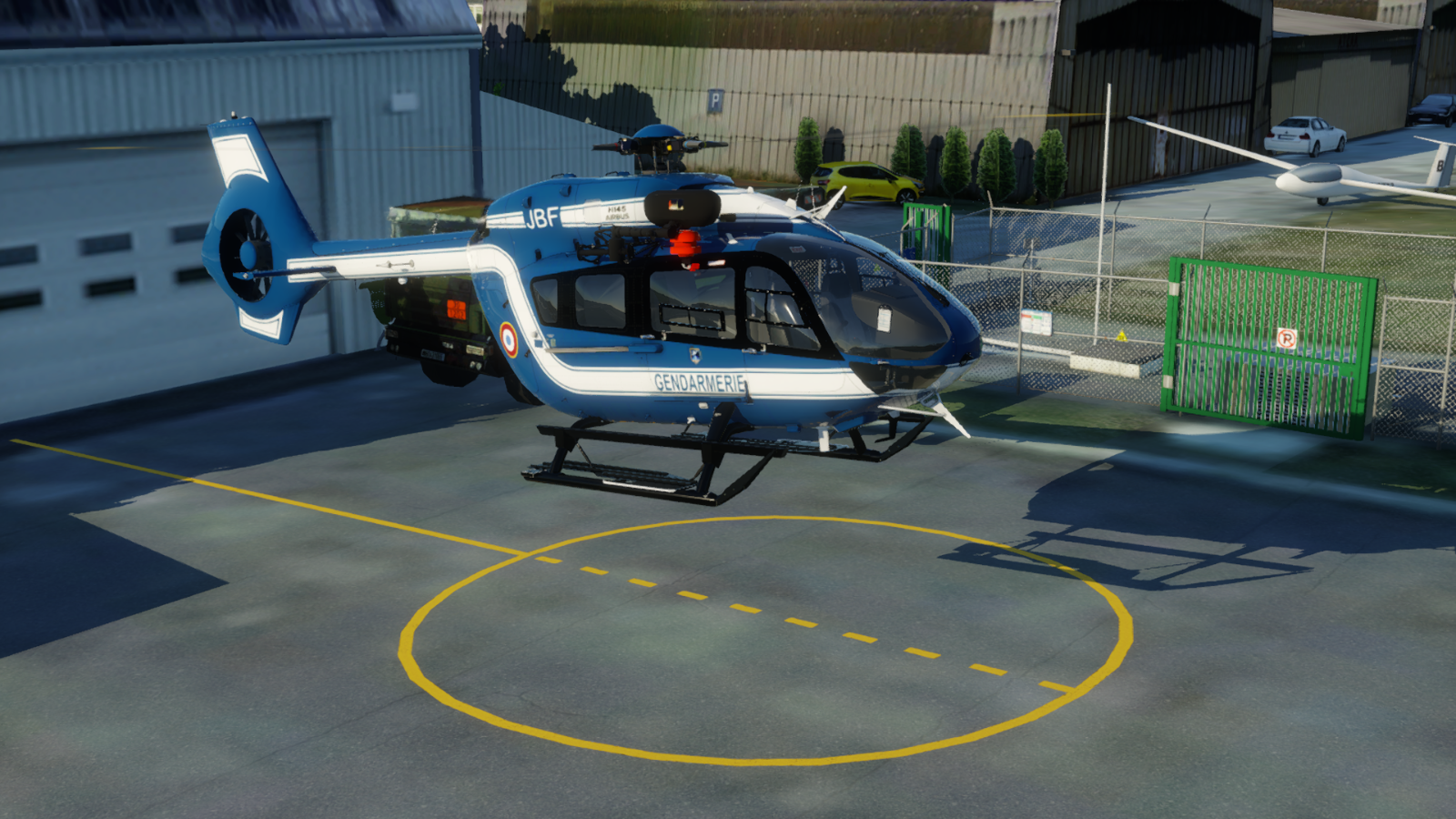 H145 Livery - Gendarmerie Choucas65 FMJBF - Aircraft Skins - Liveries ...