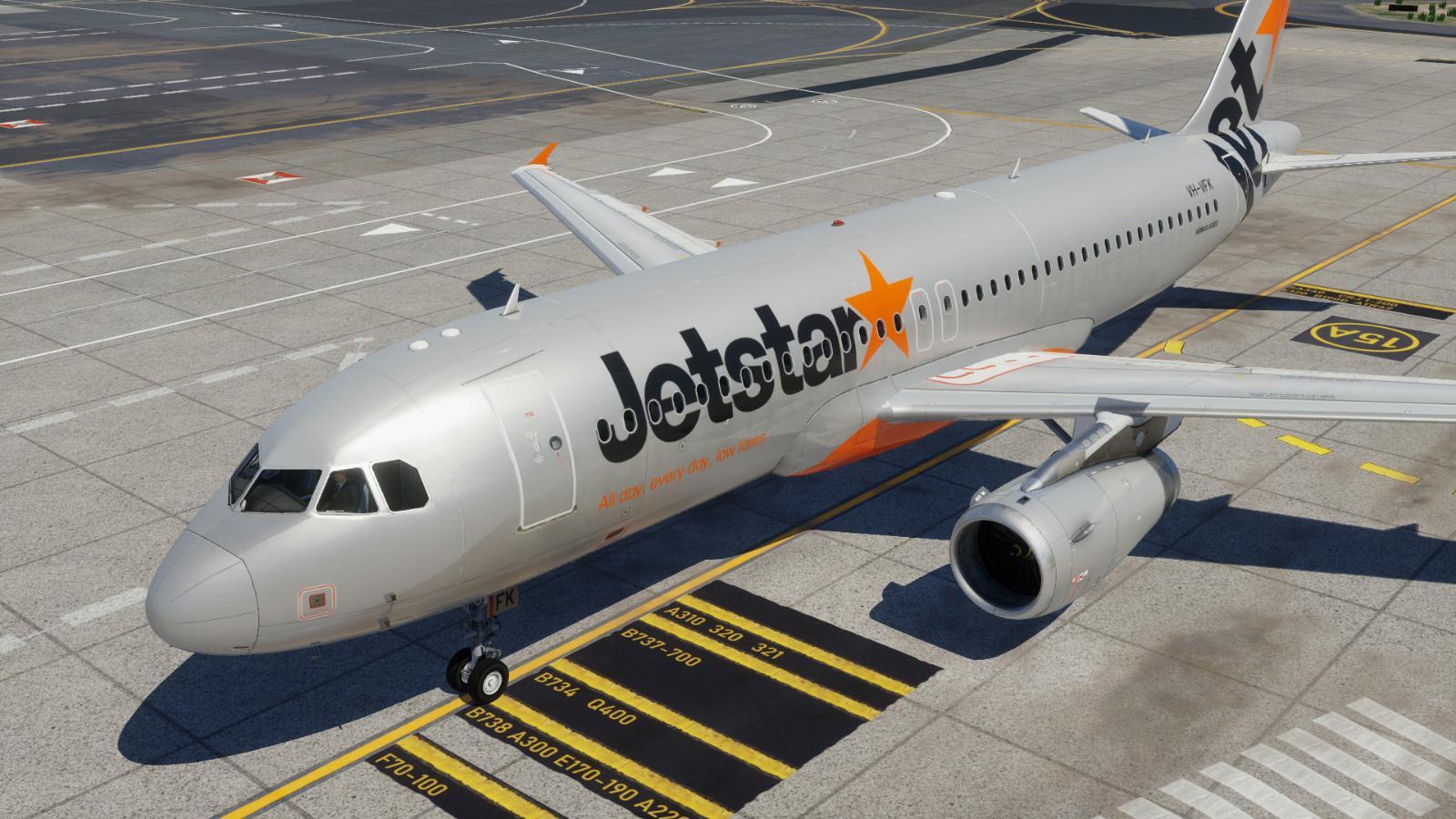 Toliss A320 - Jetstar Australia (CEO Mod) - VH-VFK - Aircraft Skins ...