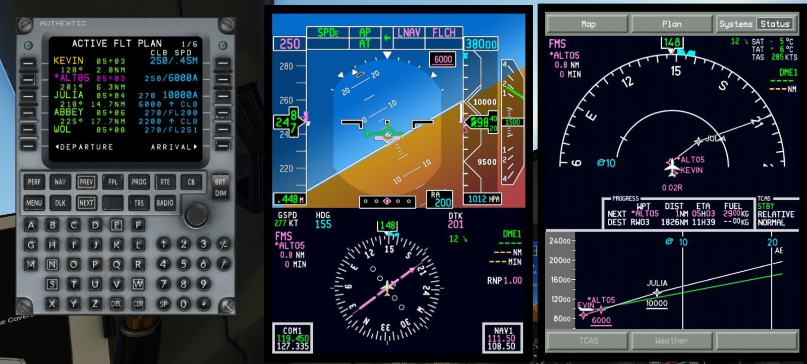 FMC flightplan anomally - E-Jets Family | Open Beta - X-Plane.Org Forum