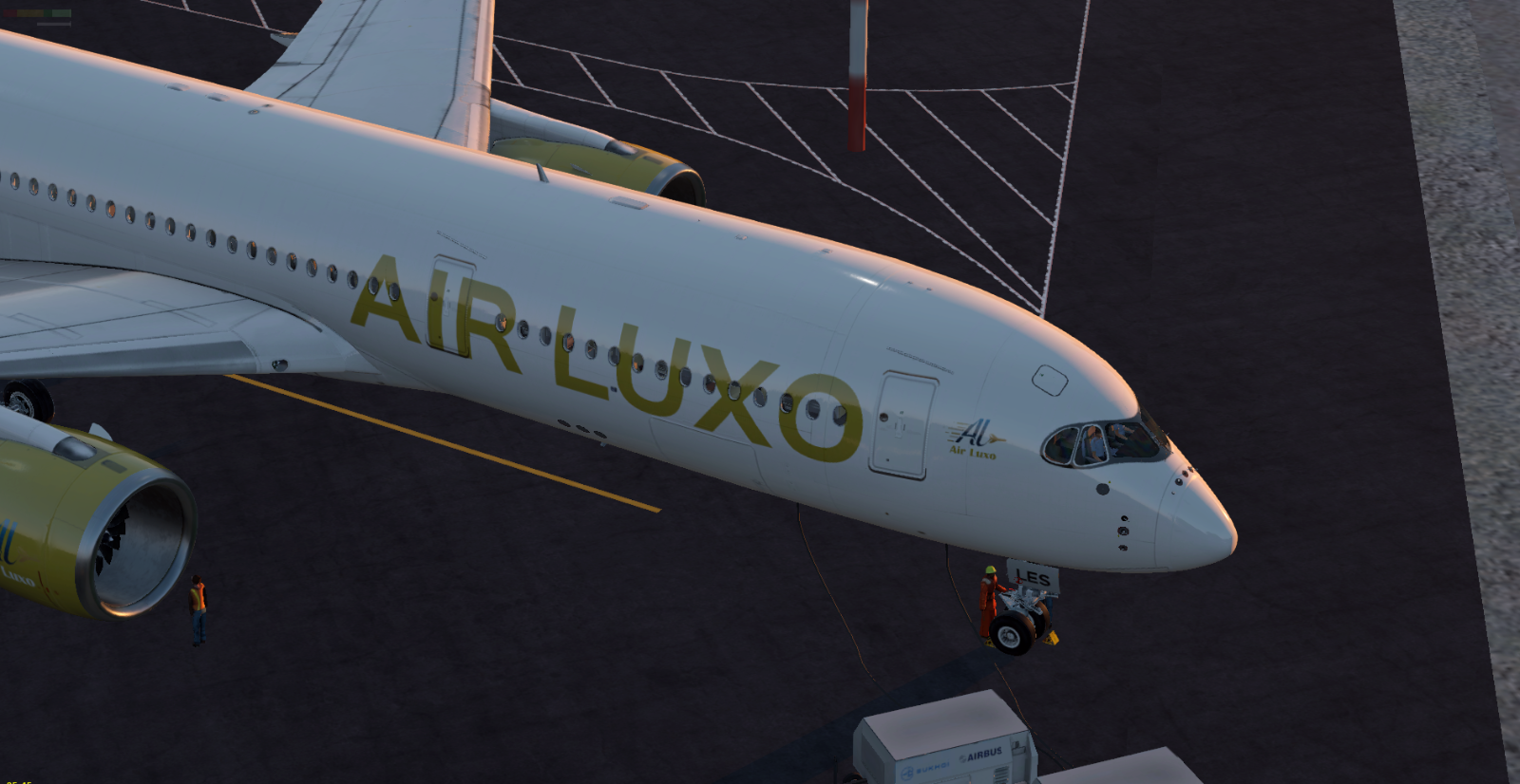 FF A359 / AirLuxo G-ALES (FICTIONAL / VA) - Aircraft Skins - Liveries ...