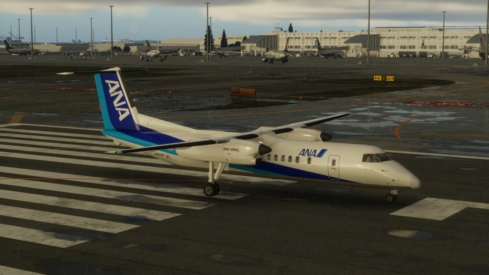 ANA JA804K For Dash8 Q300 by Manky1 - Aircraft Skins - Liveries - X ...