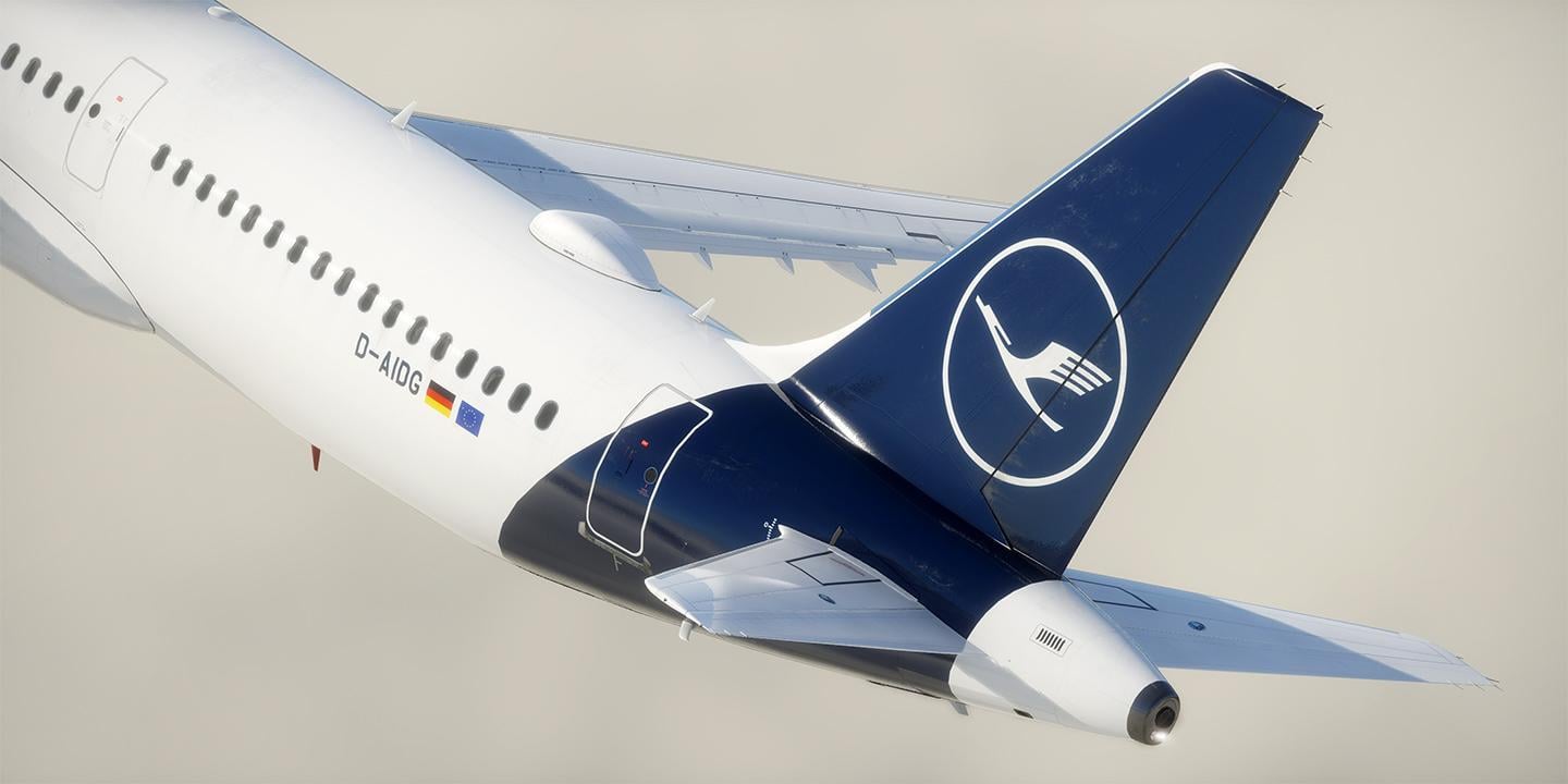 Toliss A321 Lufthansa new livery PACK - 8K & 4K textures - Toliss A321 ...
