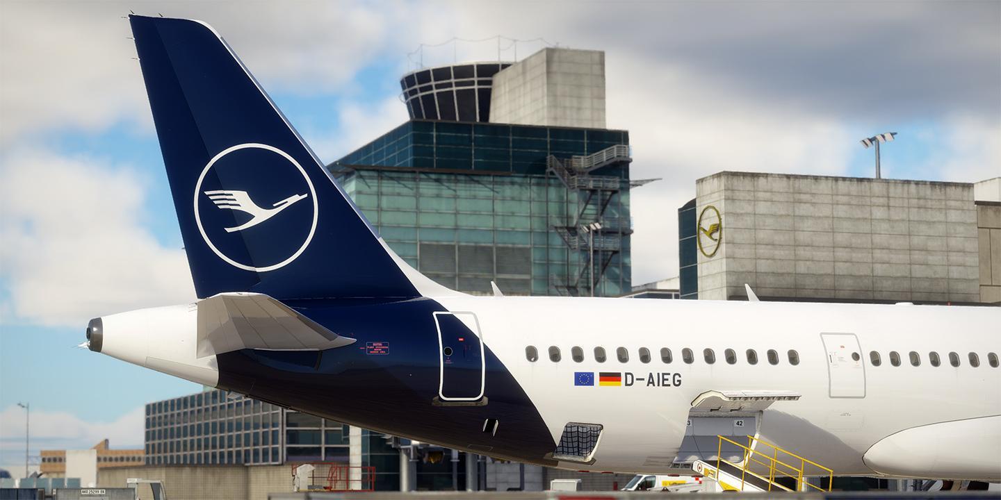 Toliss A321 Lufthansa new livery PACK - 8K & 4K textures - Toliss A321 ...