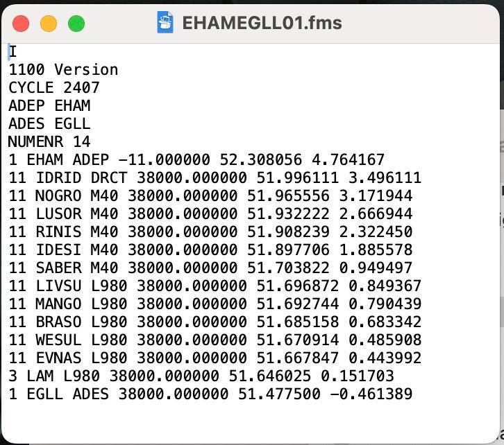 does anyone know how to load a fms file in the A320? - Airbus A320 Neo ...