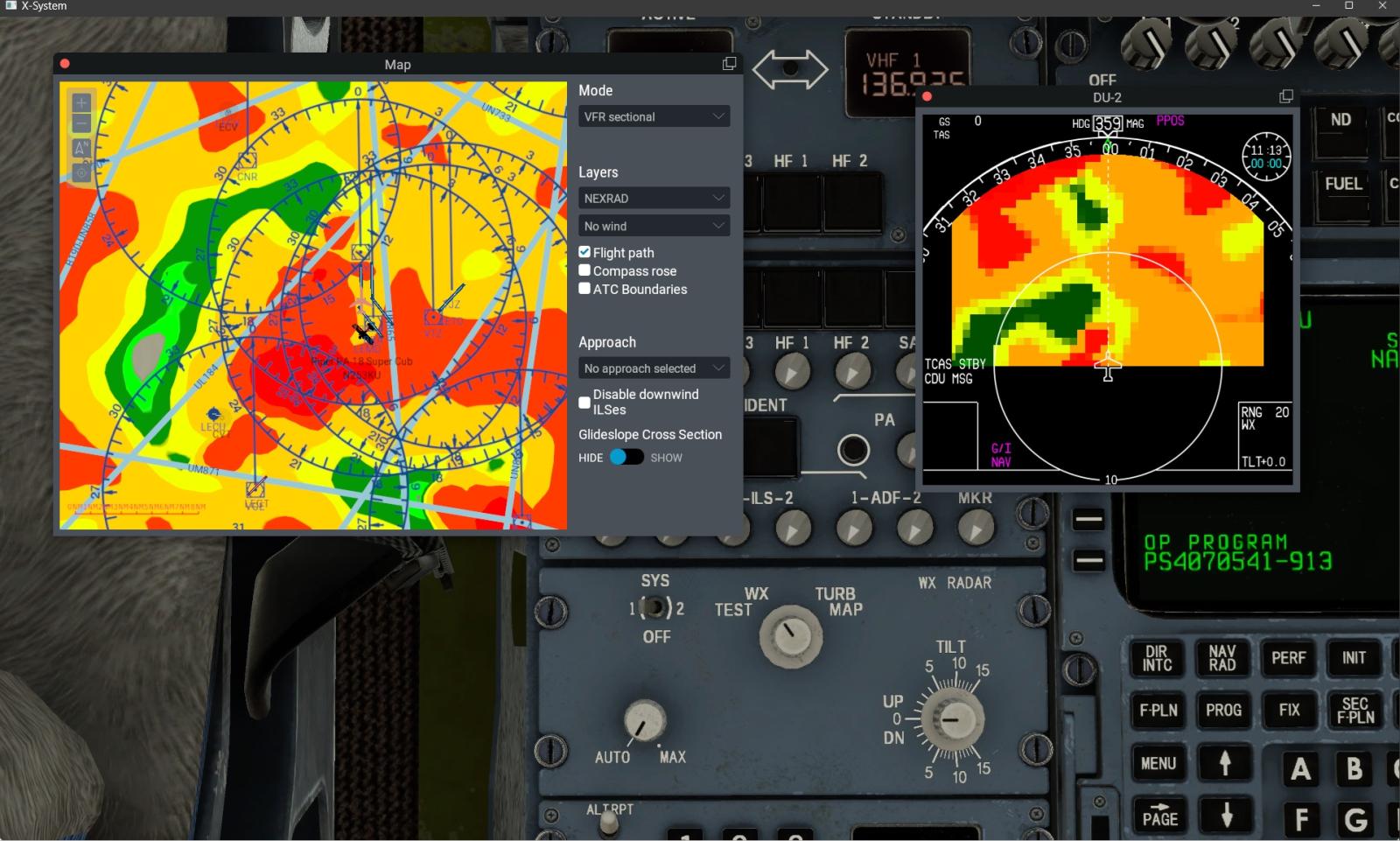 Weather radar - MD-11F and MD-11P by Rotate - X-Plane.Org Forum