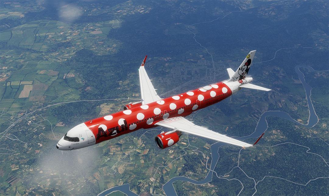 Toliss A321Neo - Azul Minnie Mouse Livery - Toliss A321 - X-Plane.Org Forum
