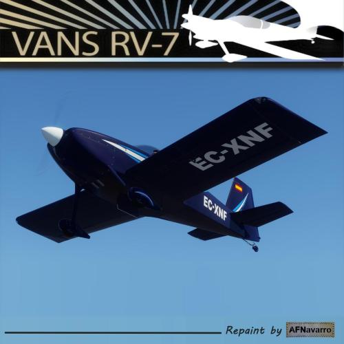 Livery EC-XNF “angry wasp” for Van's RV-7 XP12, by mesae - Aircraft ...