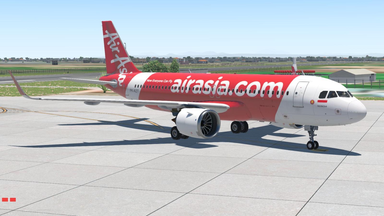 Indonesia AirAsia livery for Toliss A320neo - Toliss A320 - X-Plane.Org ...