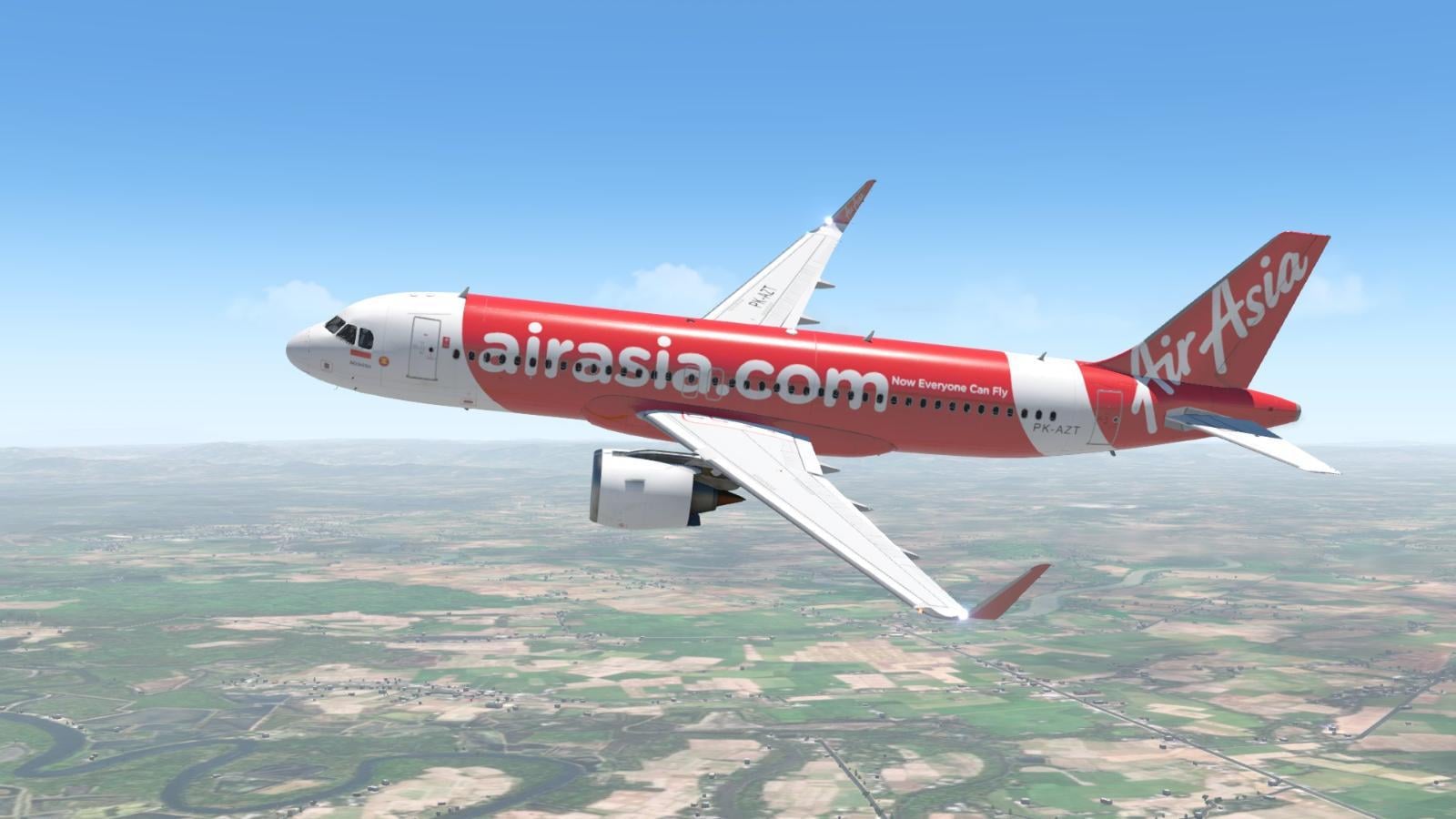 Indonesia AirAsia livery for Toliss A320neo - Toliss A320 - X-Plane.Org ...