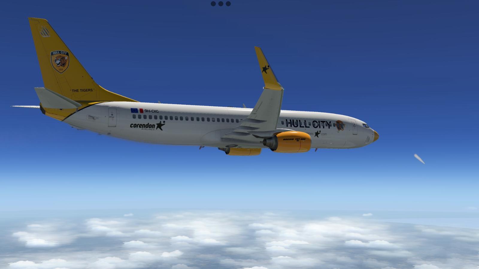 Repaint B737-800 X-plane 11 - Corendon 9h-cxg - Aircraft Skins ...