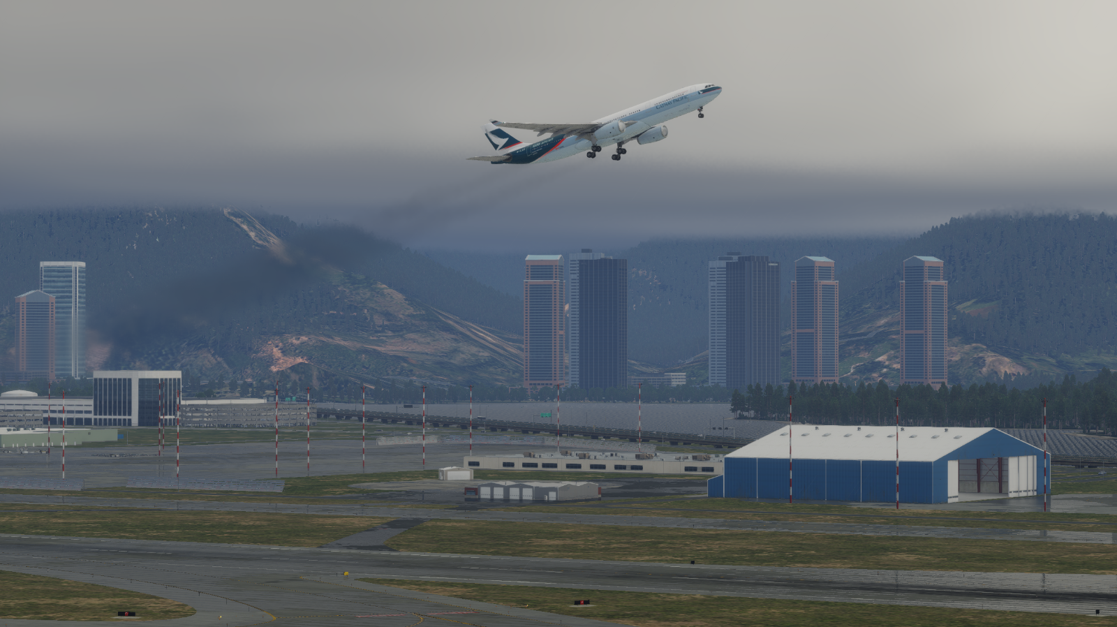 Cathay Pacific B-LAD (100th aircraft) for Laminar A330 - Aircraft Skins ...