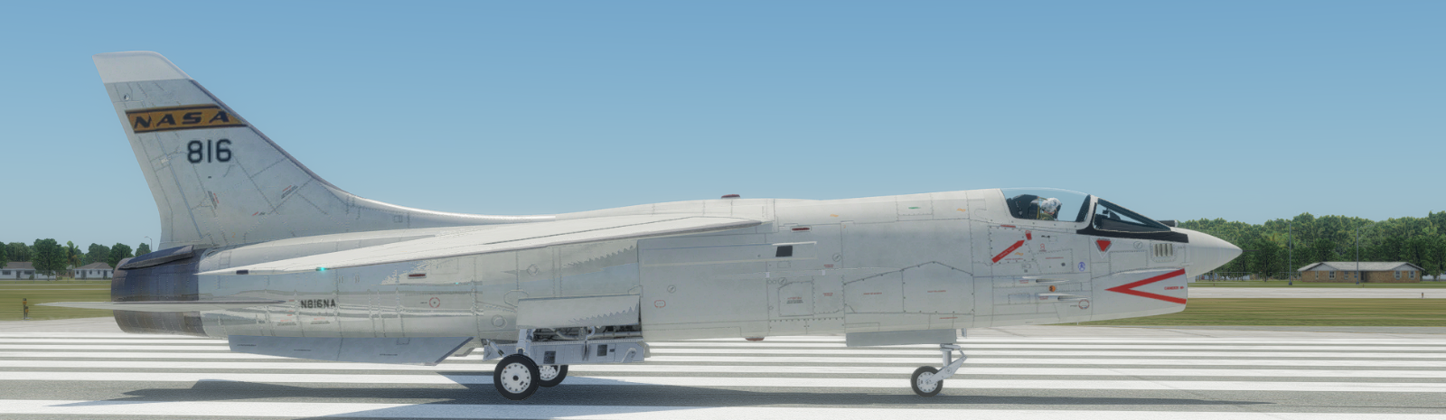 NASA F-8 Livery Pack - Aircraft Skins - Liveries - X-Plane.Org Forum