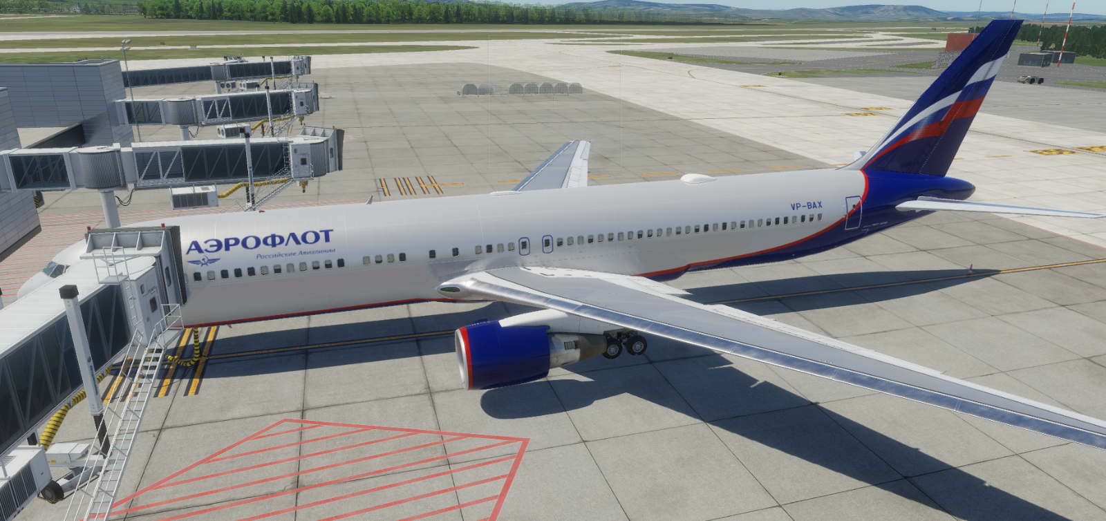Mango Studios PW4000 engine mod livery pack for FF767 - Aircraft Skins ...